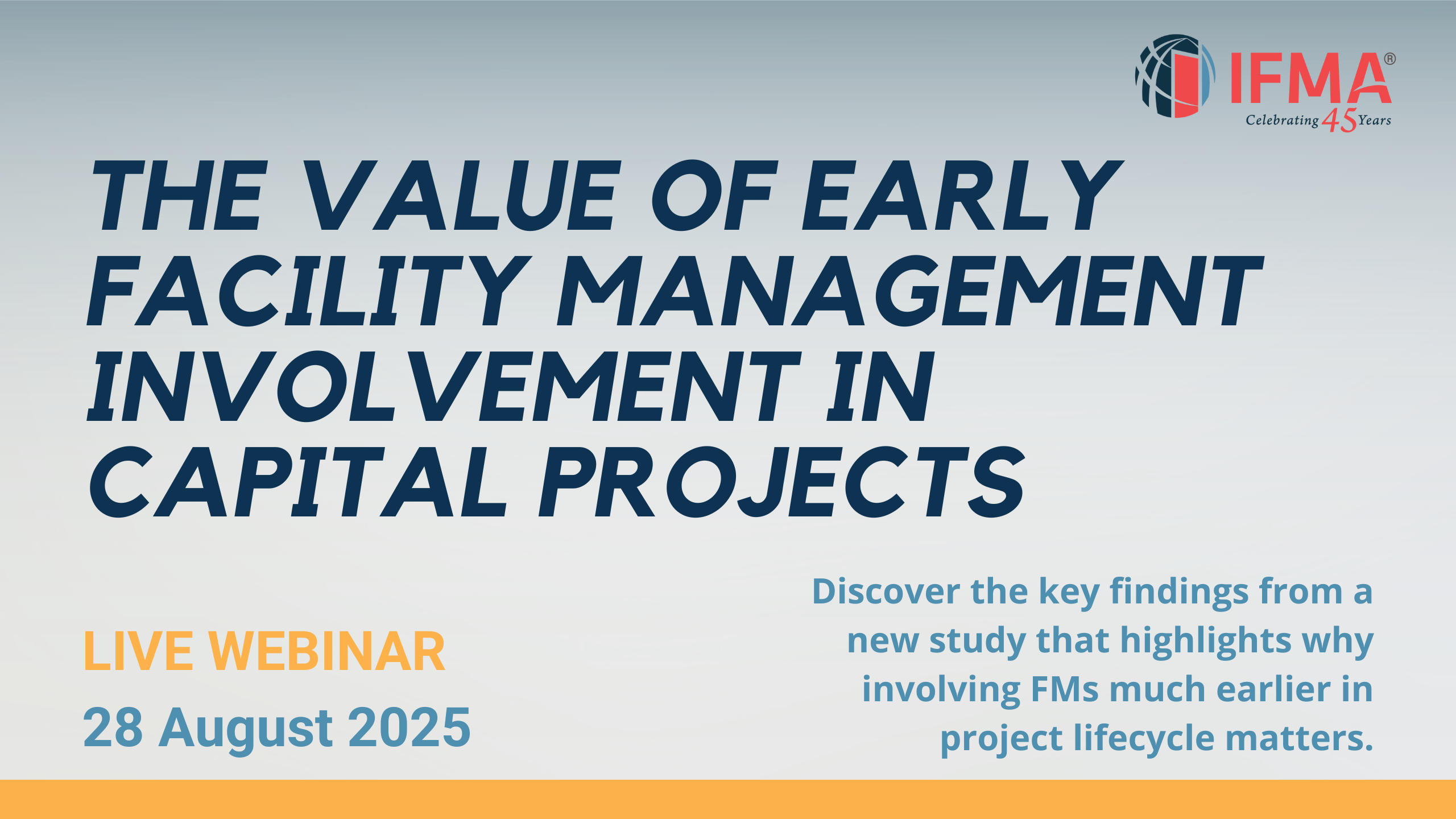 The Value of Early Facility Management Involvement in Capital Projects